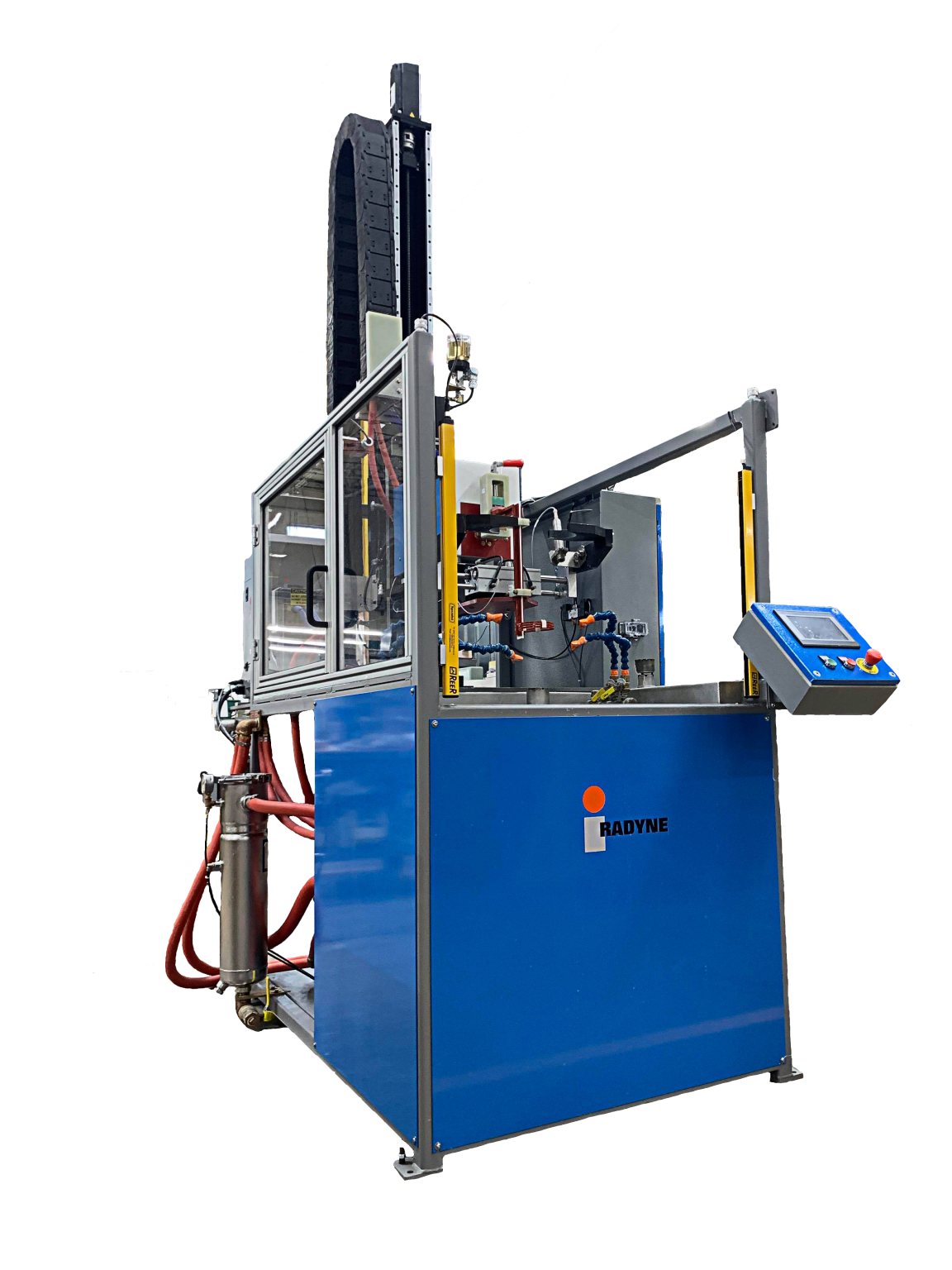 FlexScan® Lift and Rotate Induction Heating System | Radyne Corporation